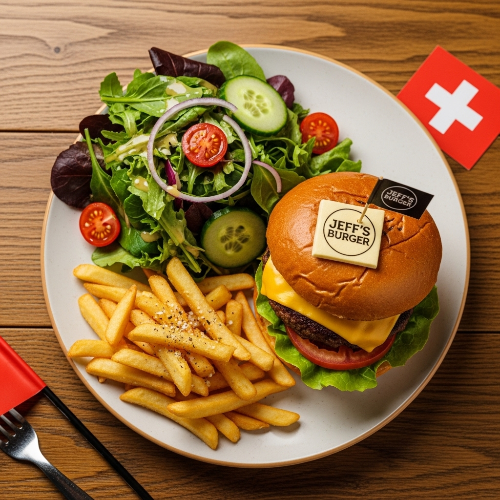 Jeff's Burger Luzern: Burger, Salate & Pommes – Jetzt online bestellen!