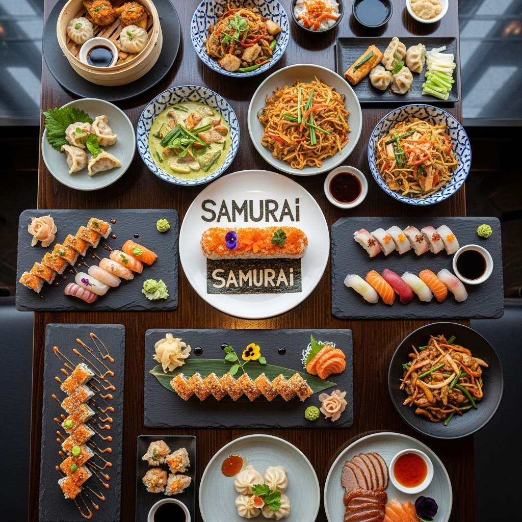 Samurai: Sushi & Thai in Sankt Gallen – Jetzt online bestellen!