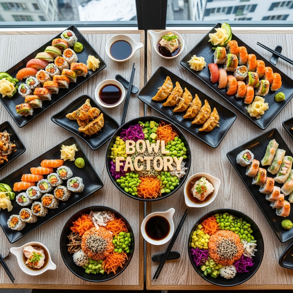 Bowl Factory: Sushi, Poke Bowl & Asiatisch online bestellen!